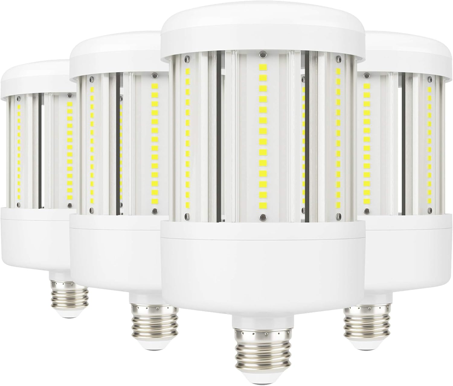 Sunco Lighting 4 Pack LED Corn Bulb, 50W, 350W HID Equivalent, 5500 LM ...