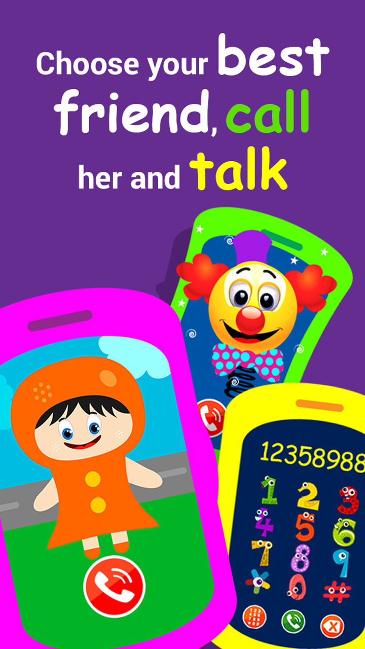 Little girl's play phone, game - App on Amazon Appstore