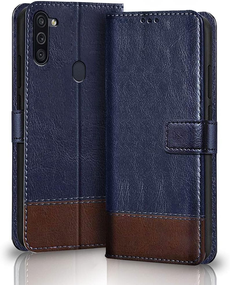 Pikkme Samsung Galaxy M11 Flip Cover PU Leather Wallet Case for Samsung ...