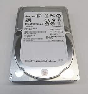 Amazon.com: Seagate ST9500620NS Constellation ES.2 SATA 6.0Gb/s 500GB ...