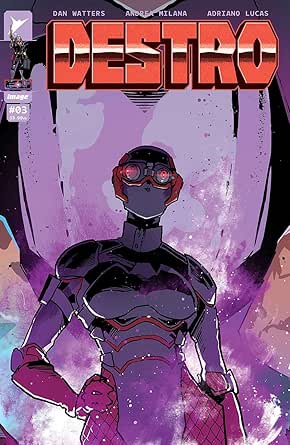 Amazon.com: Destro #3C VF/NM ; Image comic book | G.I. Joe Villain 1:10 ...