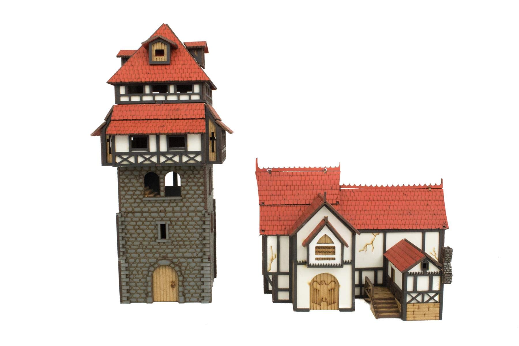 Medieval Manor Diorama