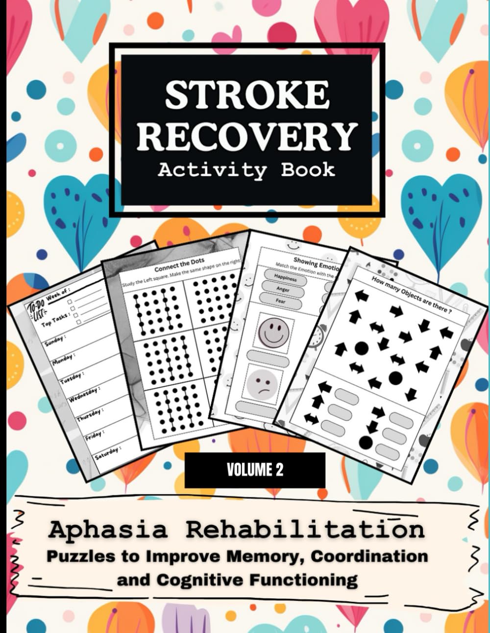 Stroke Recovery Activity Book - Aphasia & Traumatic Brain Injury ...