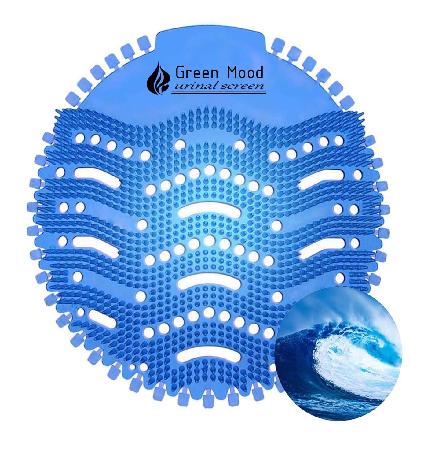 10 Pack Urinal Screen Deodorizer, Anti-Splash Anti-Clogging Urinal ...