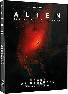 Free League Publishing: Alien RPG: Heart of Darkness - Expansion Hardcover Book, Alien RPG Core ...