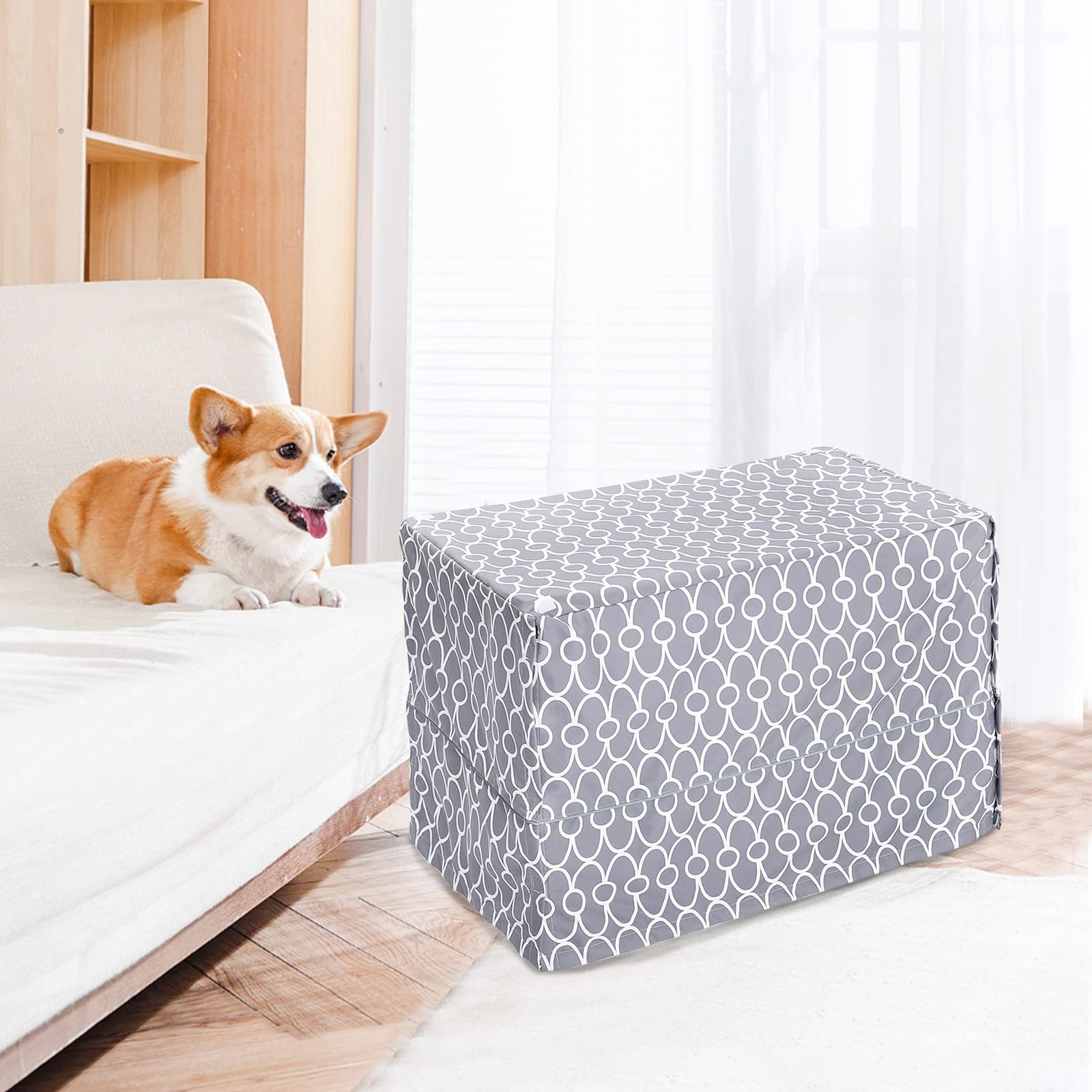 Snapklik.com : Dog Crate Cover For Wire Crates, Heavy Nylon Waterproof ...