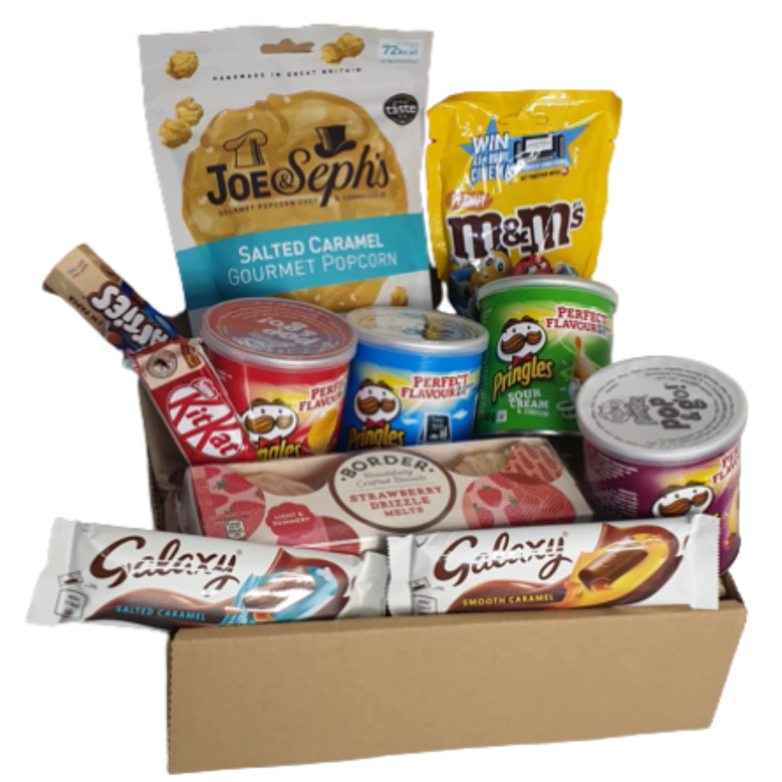 Luxury Movie Night Chocolate Crisp Popcorn Hamper Gift Box Home ...