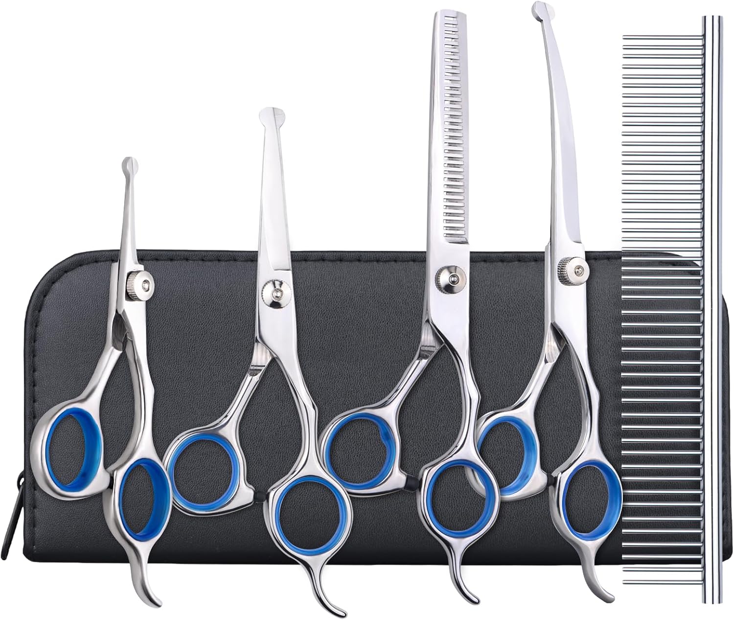 Amazon.com: Maxshop Dog Grooming Scissors - 5 Pack Professional ...