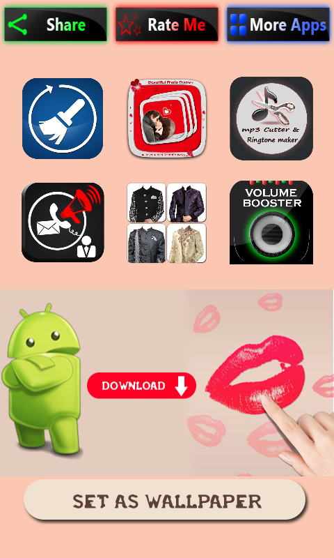 Kiss on touch App - App on Amazon Appstore