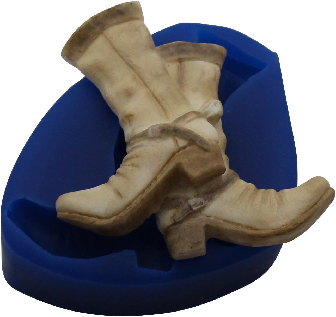 Amazon.com: First Impressions Molds Silicone Mold, Cowboy Boots: Baking ...