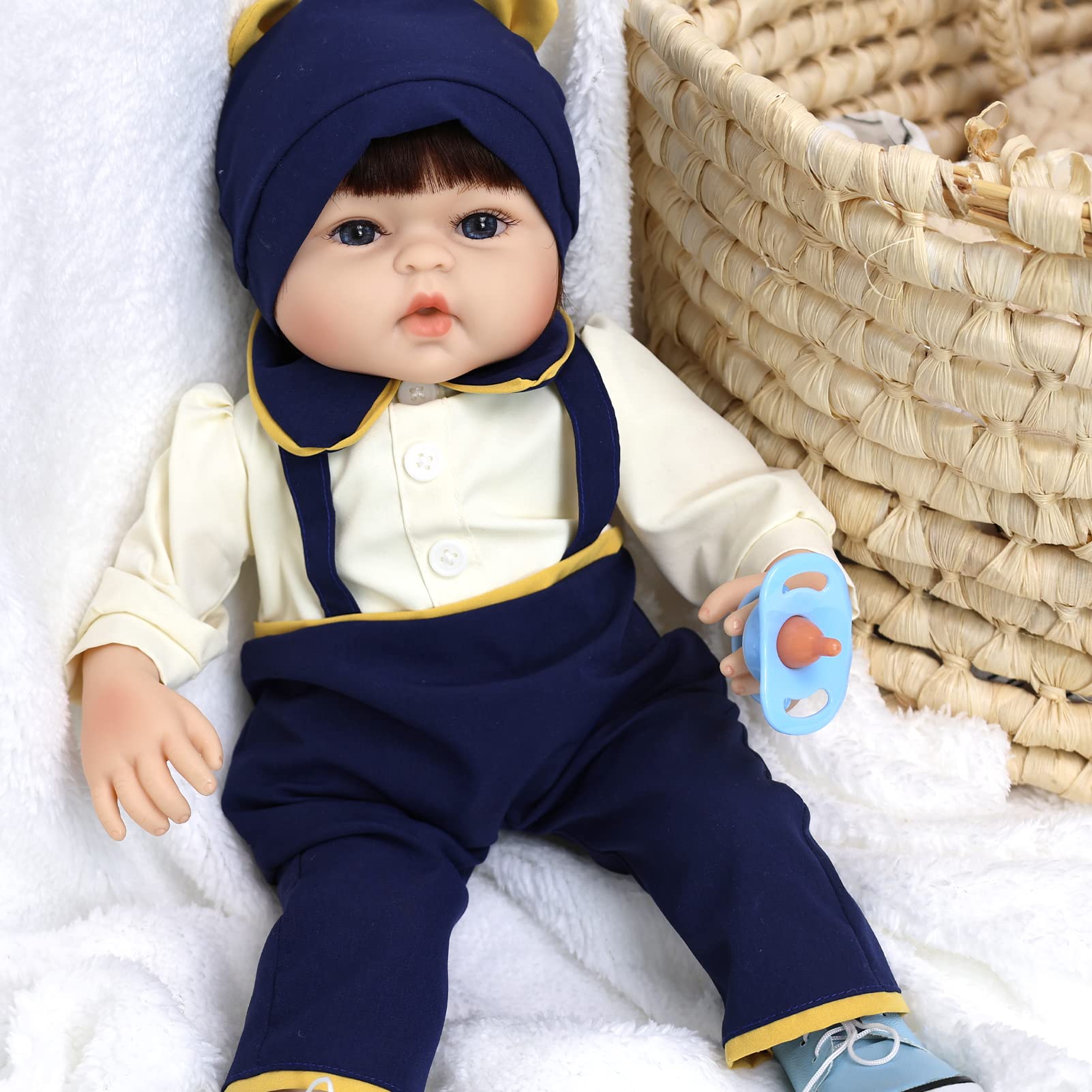 Life Like Babies Dolls Reborn Soft Baby 18-inch for Girls and Boys ...