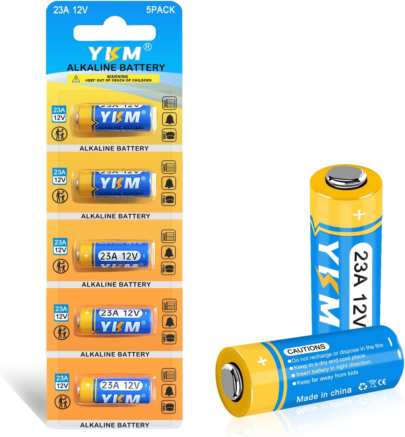 Amazon.com: Energizer L1028 Replacement Battery A23 Battery - 2 Pack ...