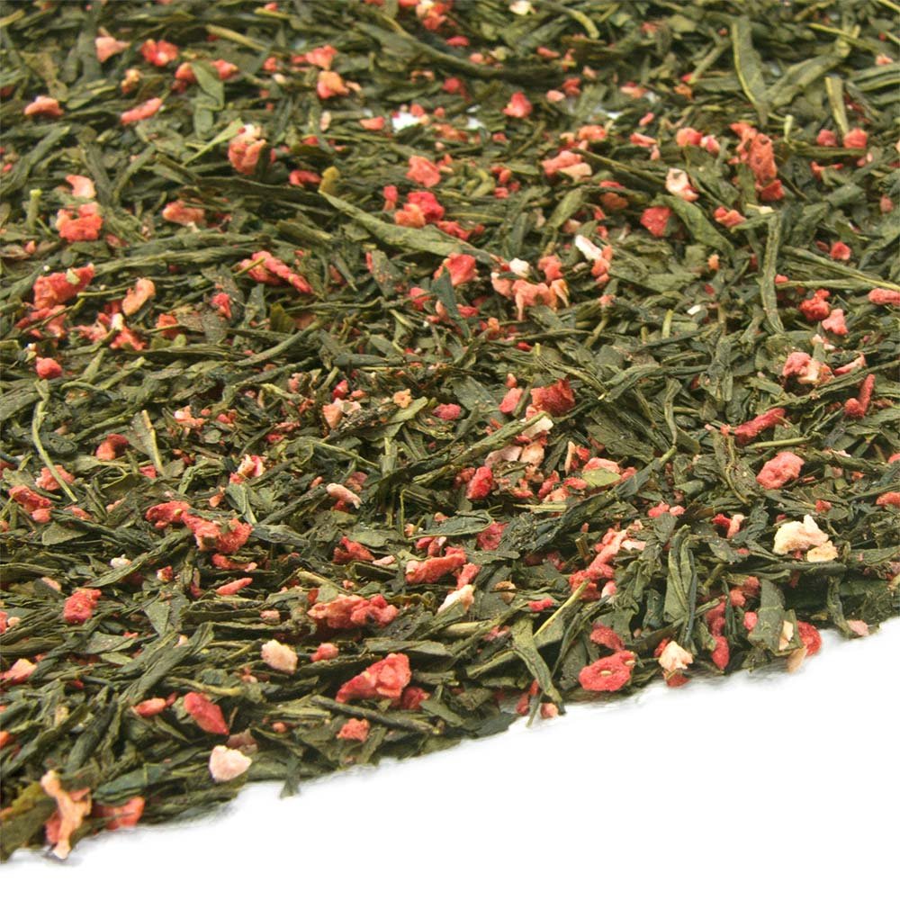 Amazon.com : Teas Etc Strawberry Kiwi Loose Leaf Green Tea 16 oz ...