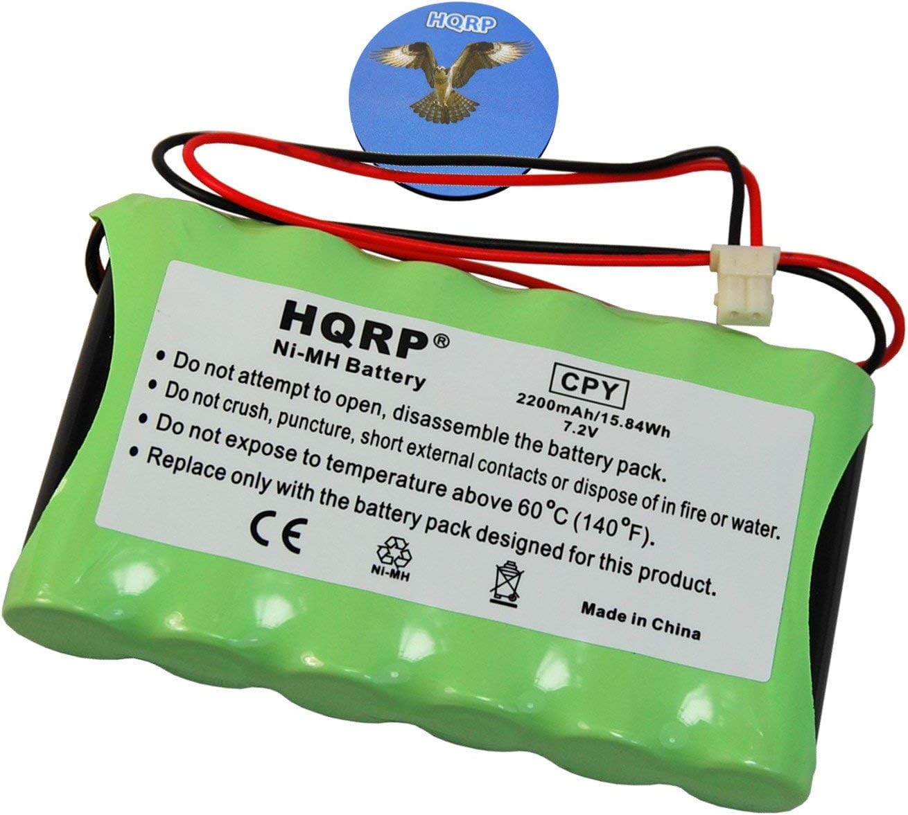 HQRP Battery Compatible with Ademco Honeywell Lynx LYNXRCHKITHC ...