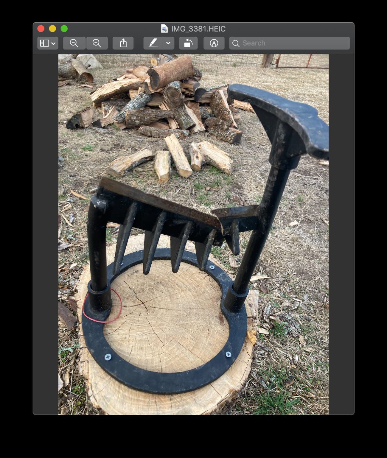 $8/mo - Finance GRILLMER Patented Half Ring Kindling Splitter XL ...