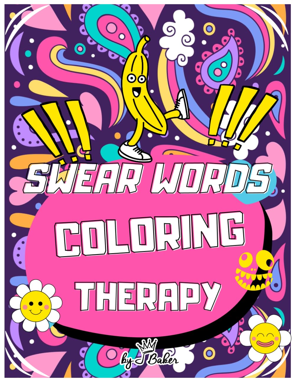 Amazon.com: Swear Words Coloring Therapy: Adult Coloring Book for Women ...