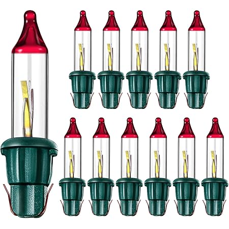 Remagr Replacement Mini Light Bulbs, 3.5 V Mini Incandescent Light ...