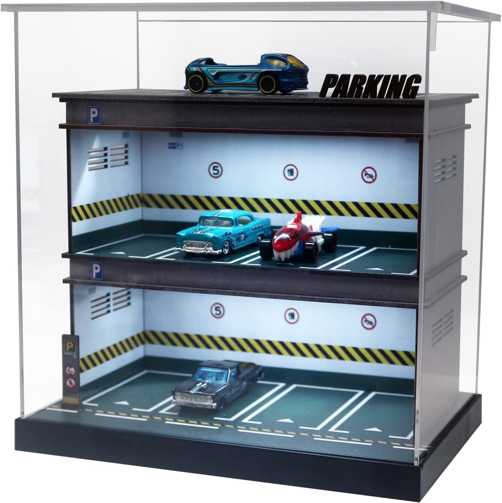 Amazon.com: Junway1/18 Display case Scale Model Car Display Case with ...