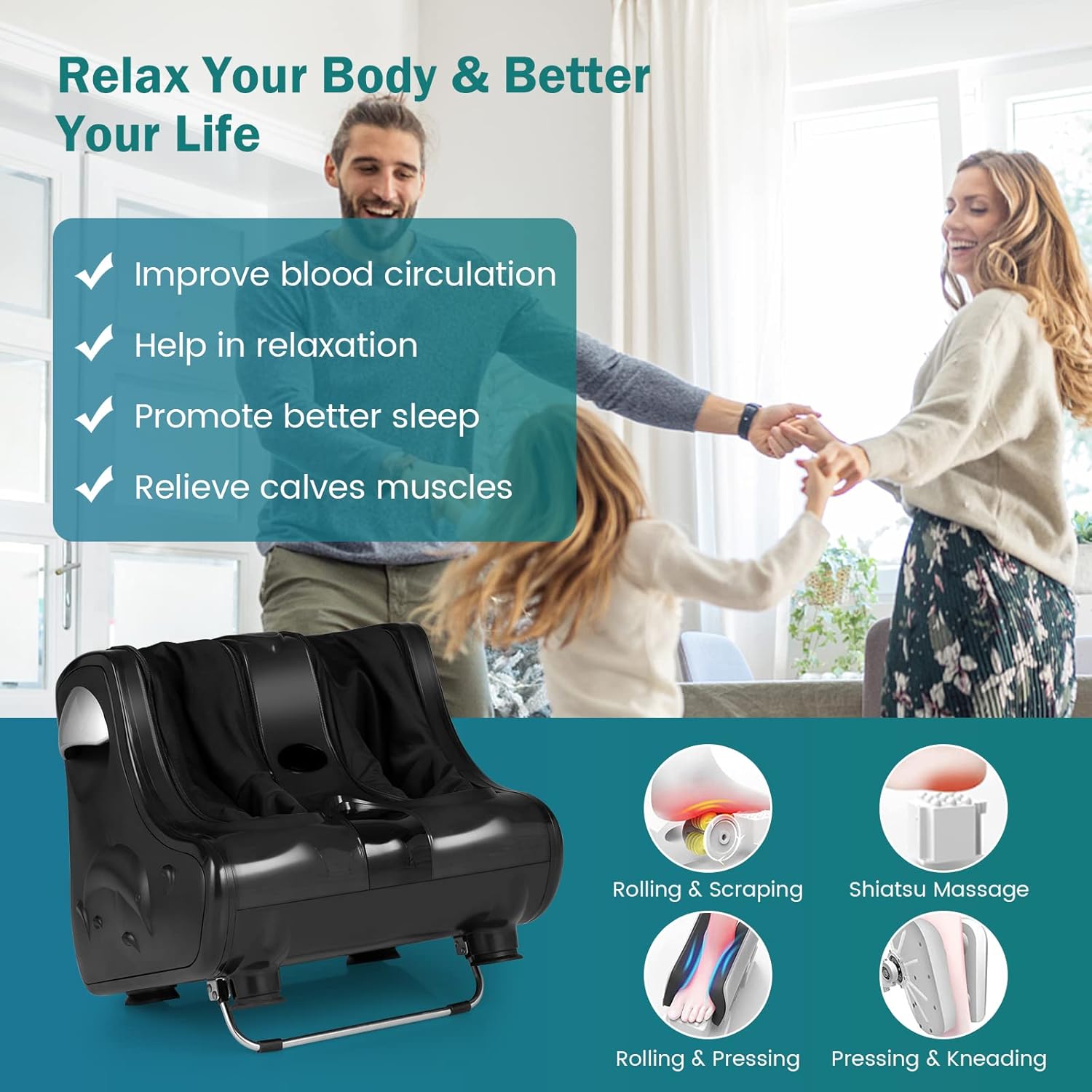 COSTWAY Foot and Calf Massager User Manual
