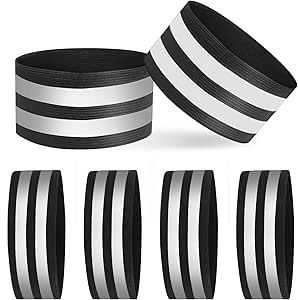 AOROPS Double Reflective Bands, Pack of 6 Reflective Bands Reflective ...
