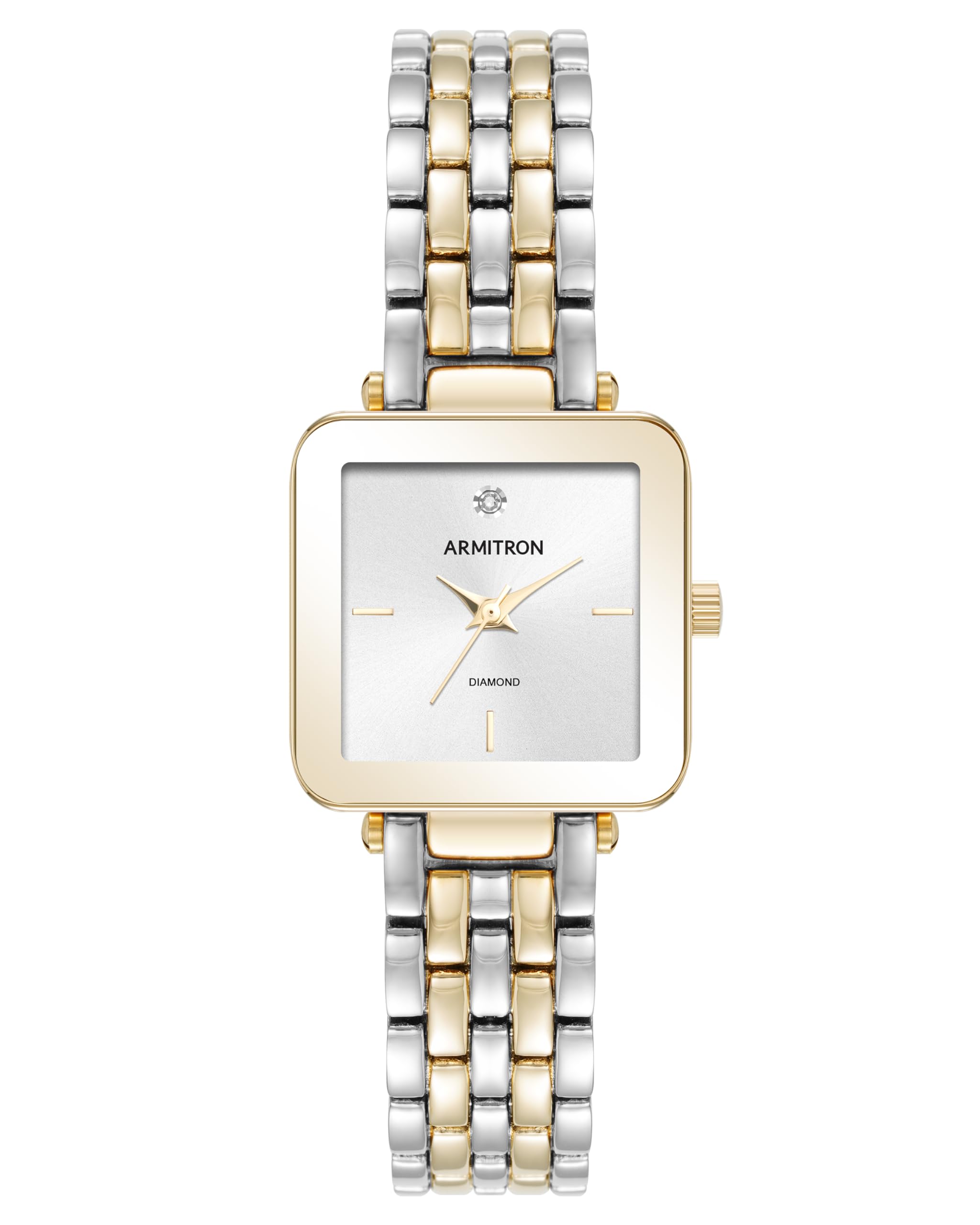Amazon.com: Armitron Women's Genuine Diamond Dial Bracelet Watch, 75 ...