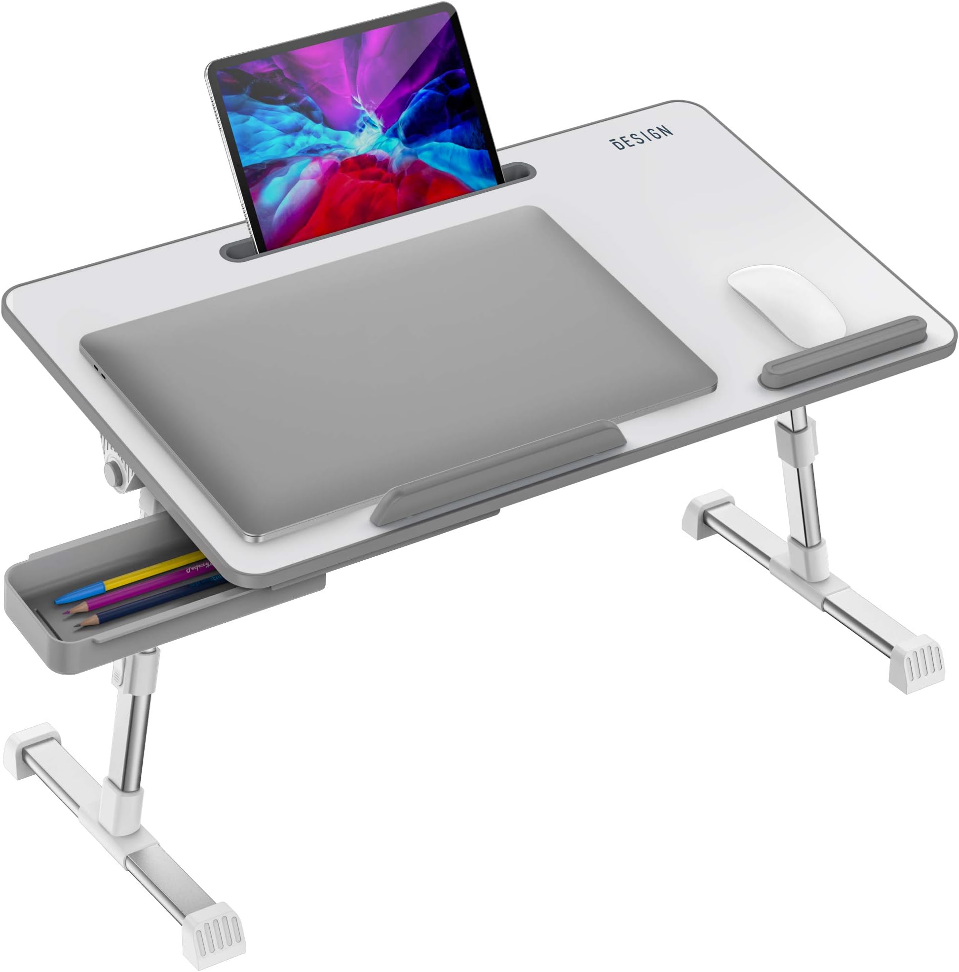 Amazon.com : Besign LT06 Pro Adjustable Laptop Table [Large Size ...
