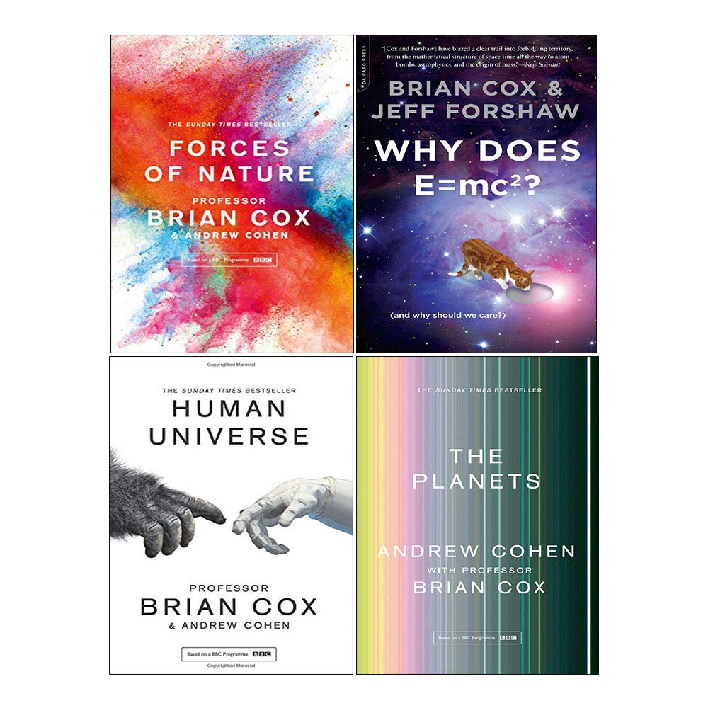 Buy Professor Brian Cox & Jeff Forshaw 4 Books Collection Set (Forces ...
