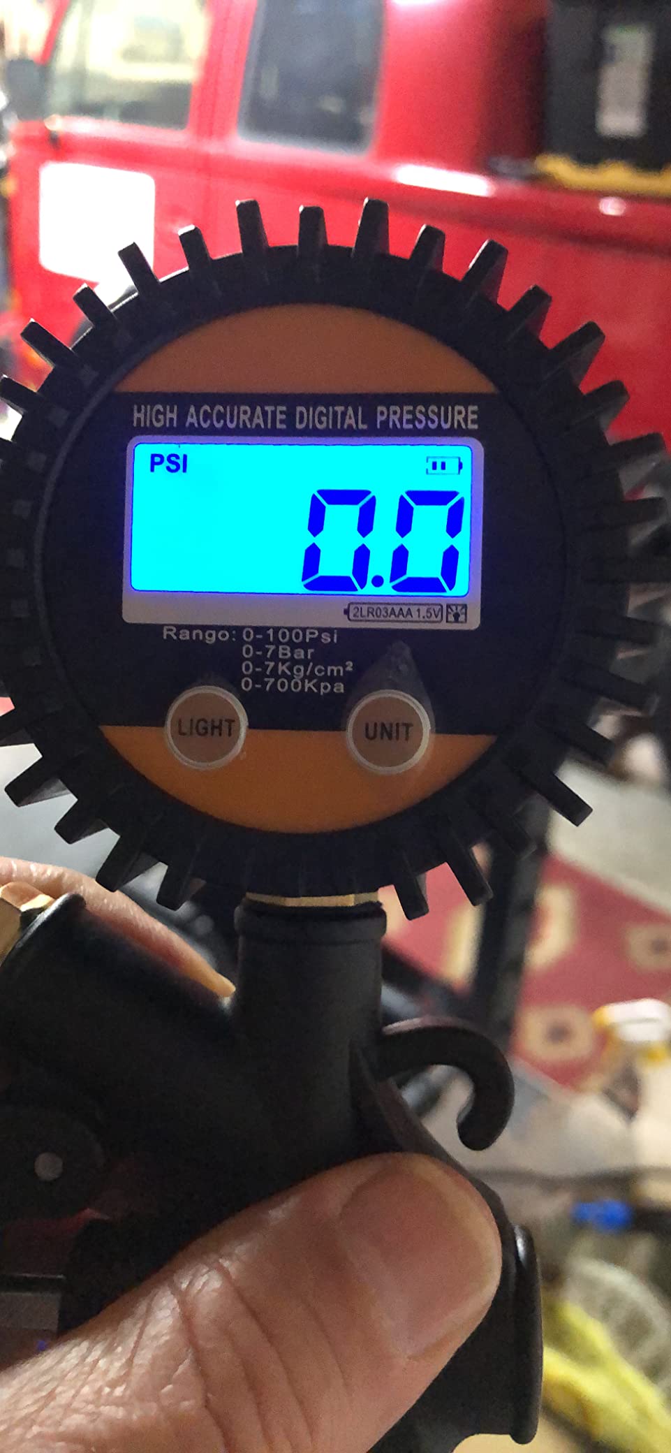 Amazon.com: Hydraulax Tire Pressure Inflator Gauge with Digital Valve ...