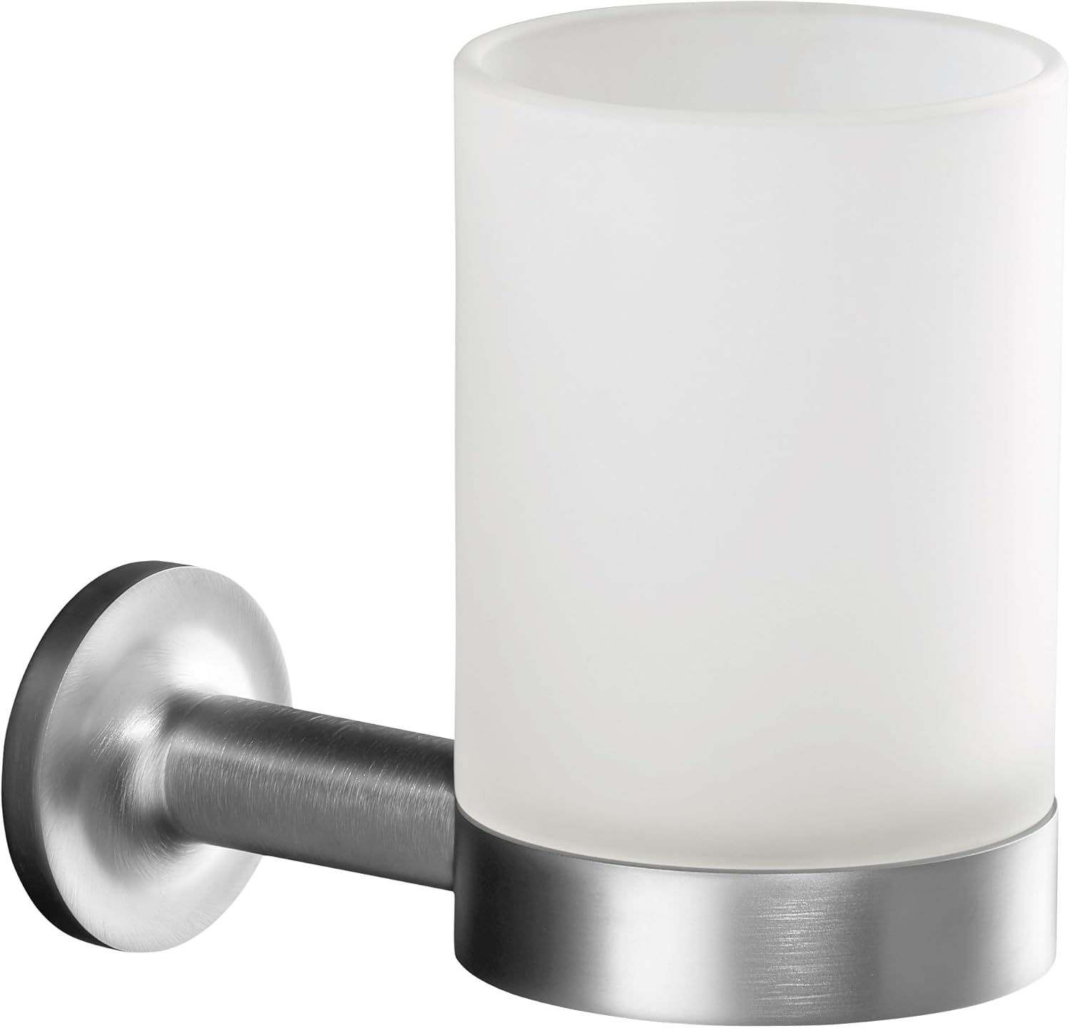 Amazon.com: KOHLER K-14447-G Purist Tumbler and Holder, Brushed Chrome ...