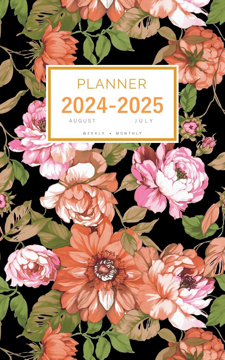 Planner August 2024-2025 July: 5x8 Weekly and Monthly Organizer Small ...