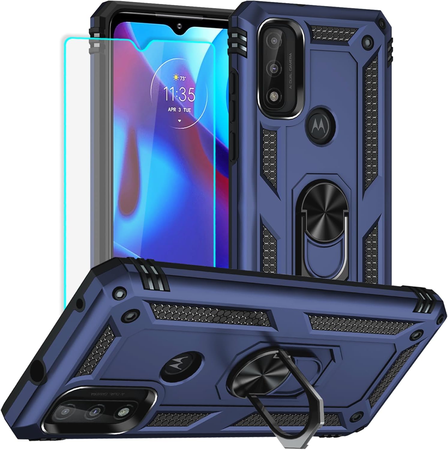 Amazon.com: for Moto G Pure Phone Case, Moto G Power 2022 Case with HD ...