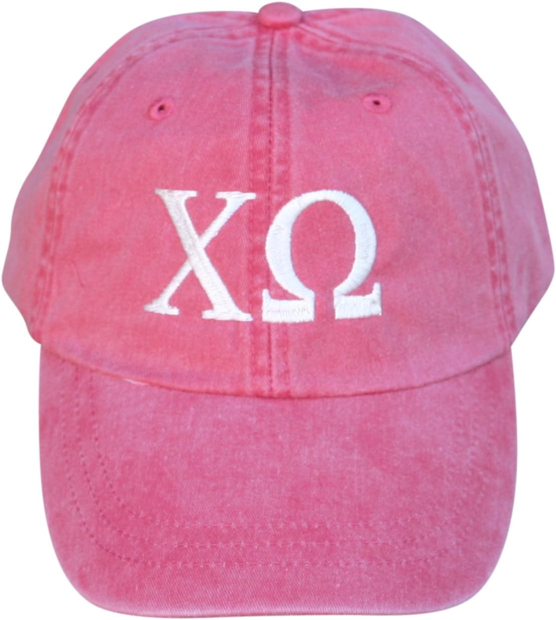 Mega Greek Womens Chi Omega Baseball Cap Red at Amazon Women’s Clothing ...