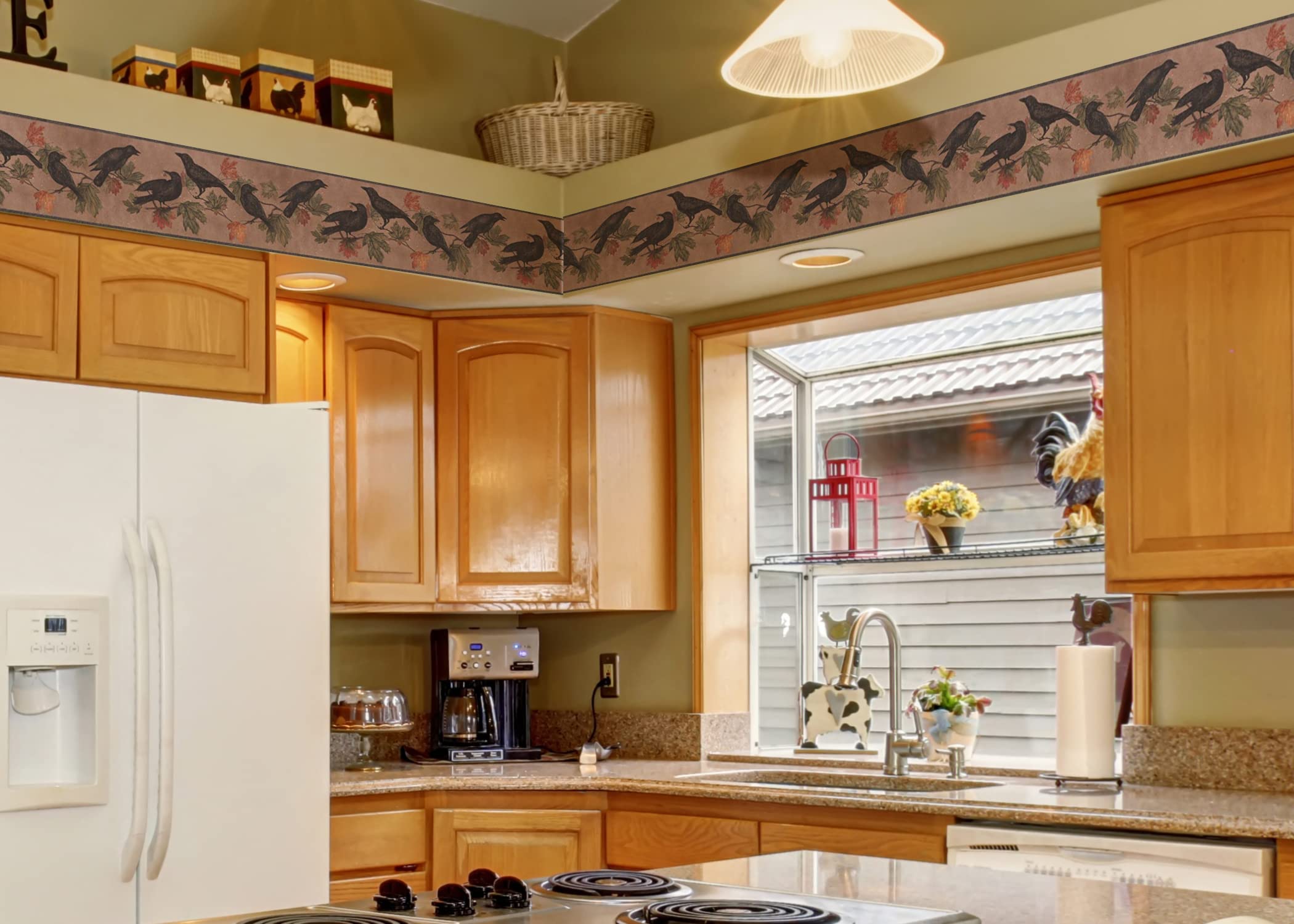 Crow Wallpaper Border