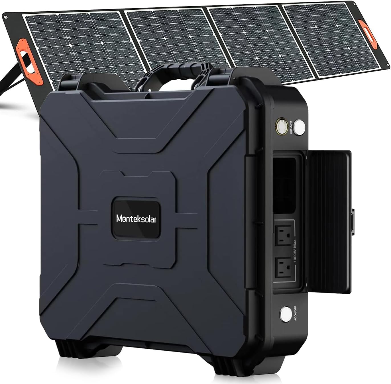 Amazon.com : Monteksolar Portable Power Station 1000W, Solar Generator ...