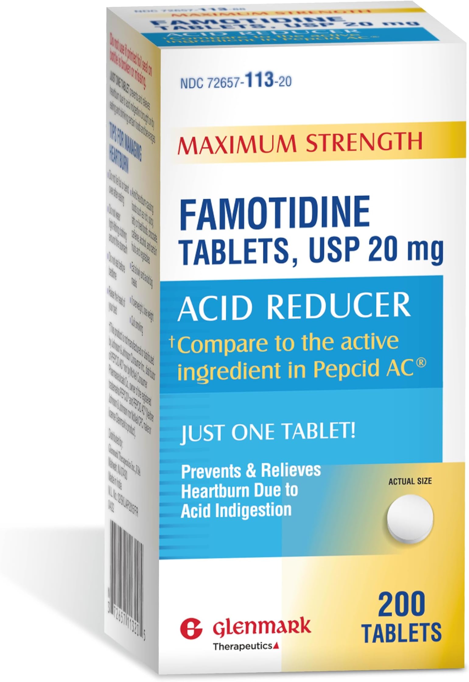 Amazon.com: Major Allergy Loratadine 10 mg Tablets - Non-Drowsy Allergy ...
