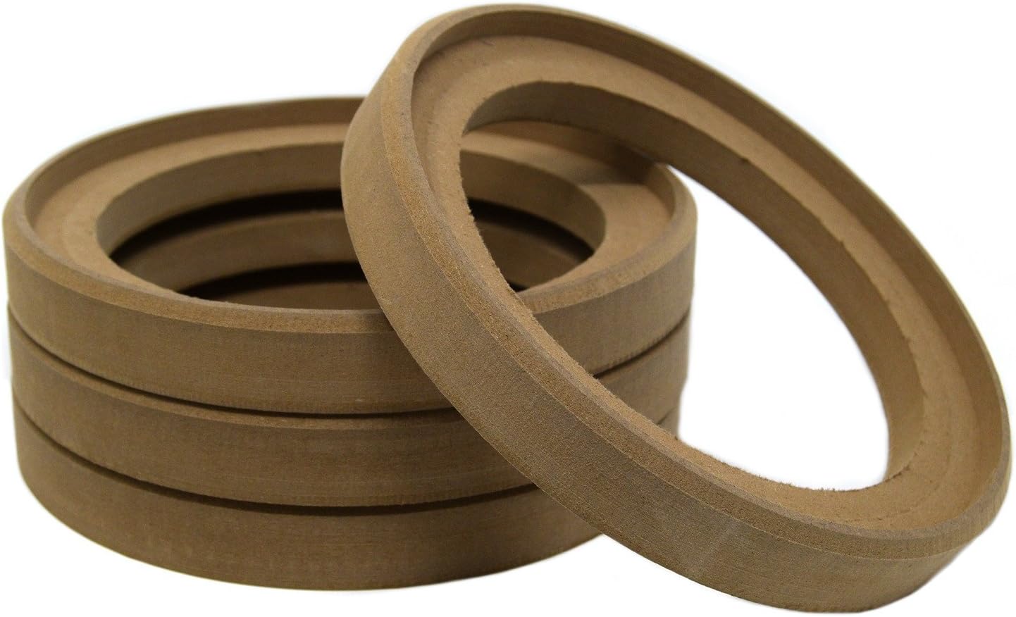 Amazon.com : 2 Pair 6.5" MDF Speaker Mounting Spacer Recessed ...