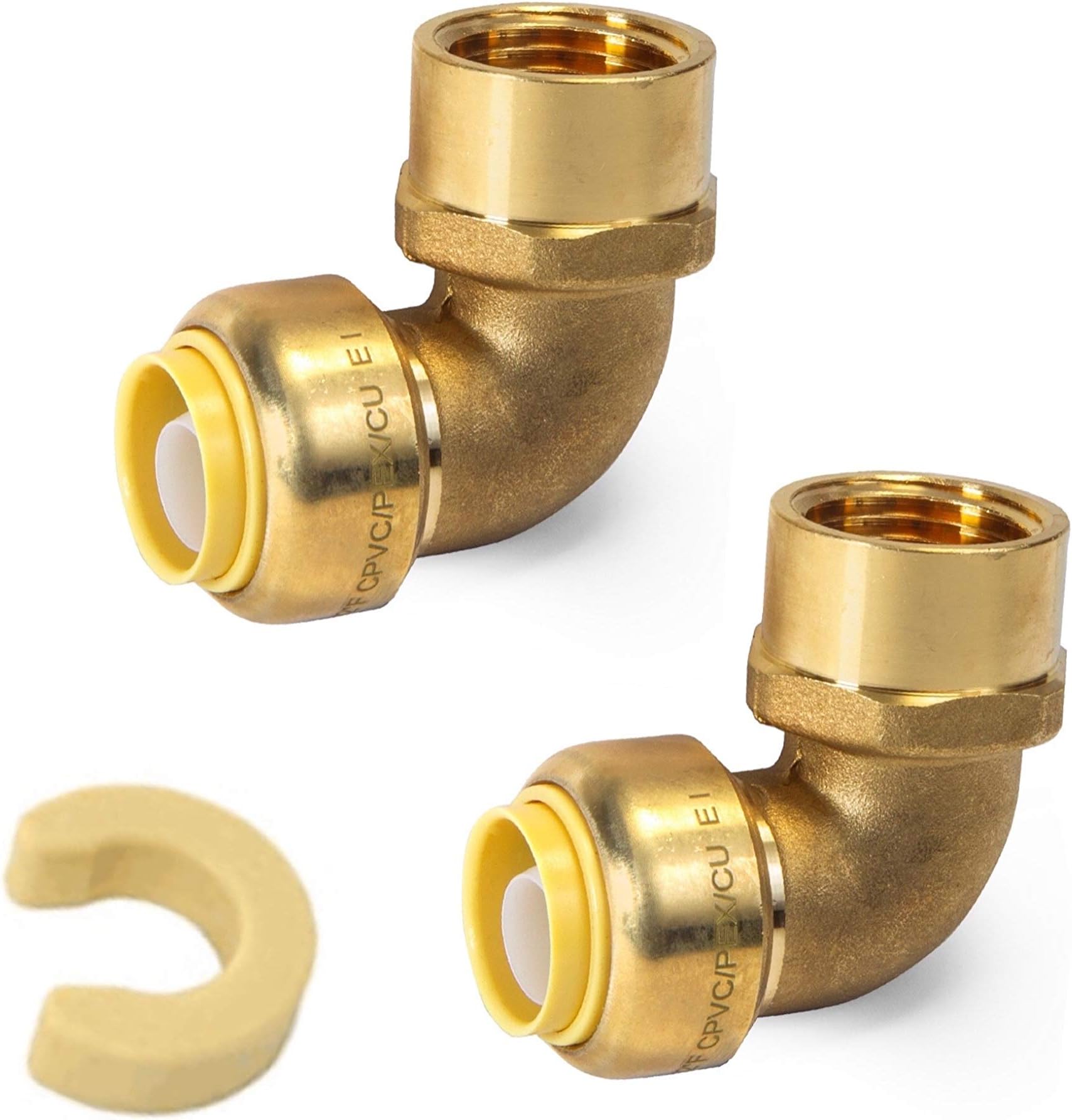 Amazon.com: Supply Giant VQNF1 90 Degree Elbow x Male Pipe Fittings ...
