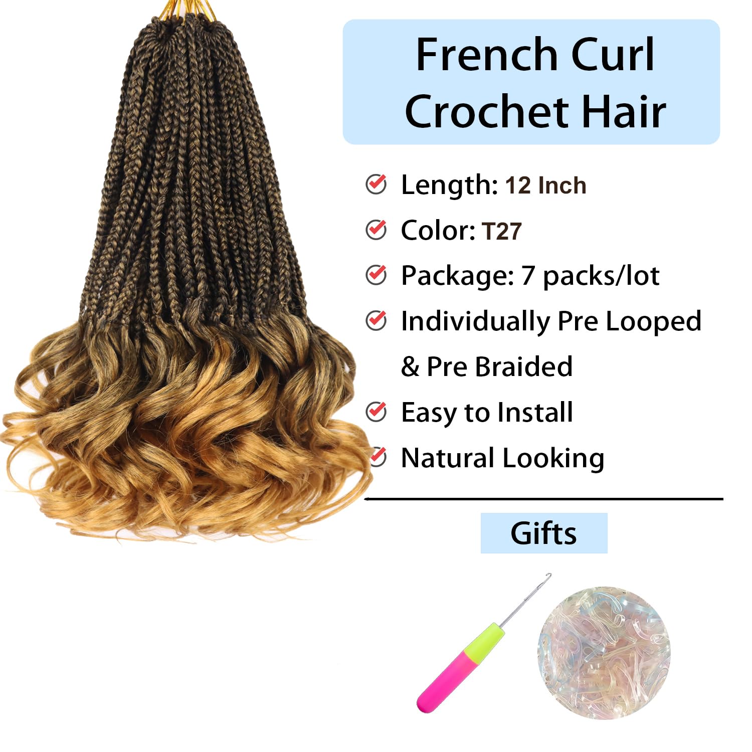 Snapklik.com : Crochet Braids 12 Inch Goddess Box Braids Crochet Hair ...