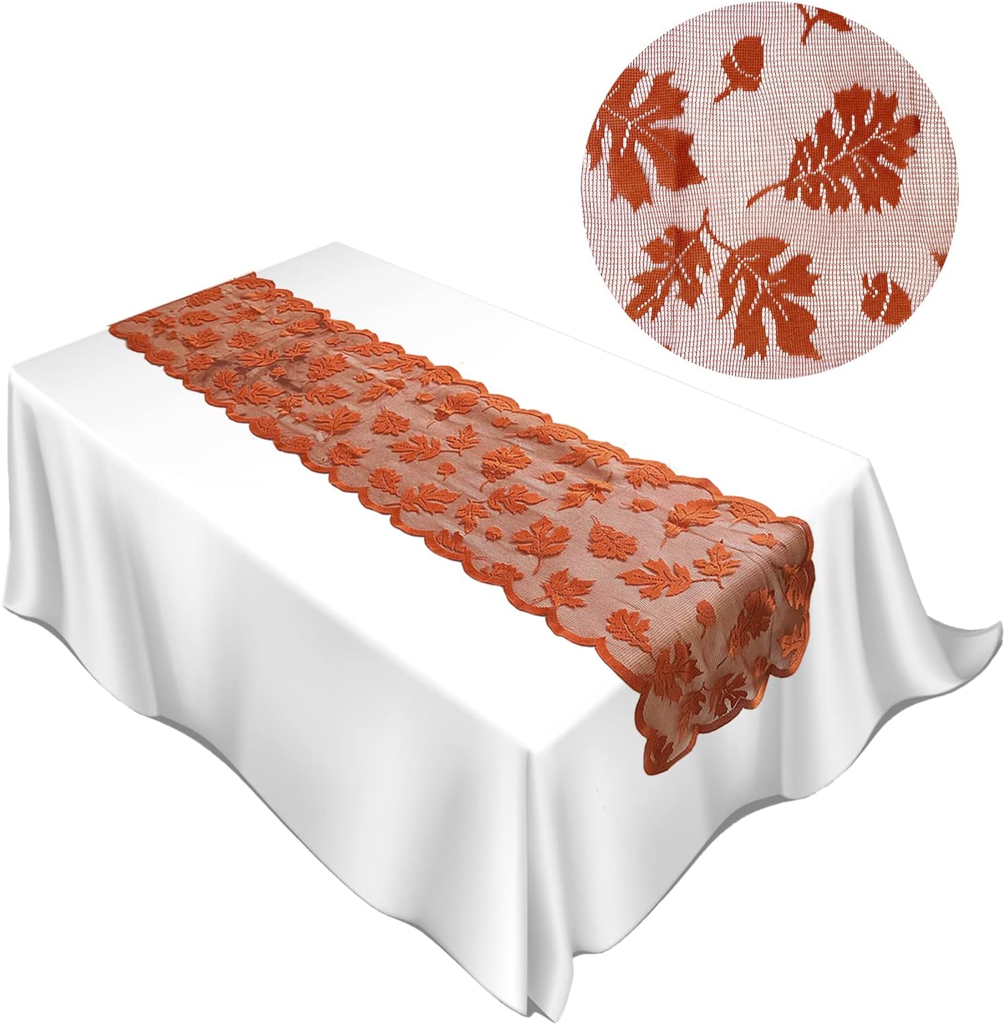 Amazon.com: BinaryABC Thanksgiving Table Runner,Thanksgiving Table ...