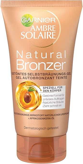 Garnier Gel autobronzant teinté pour un bronzage naturel - Application ...