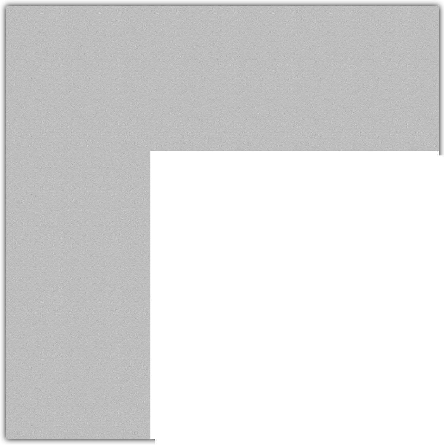 Amazon.com: 24x30 Gray / TV Grey Custom Mat for Picture Frame with ...