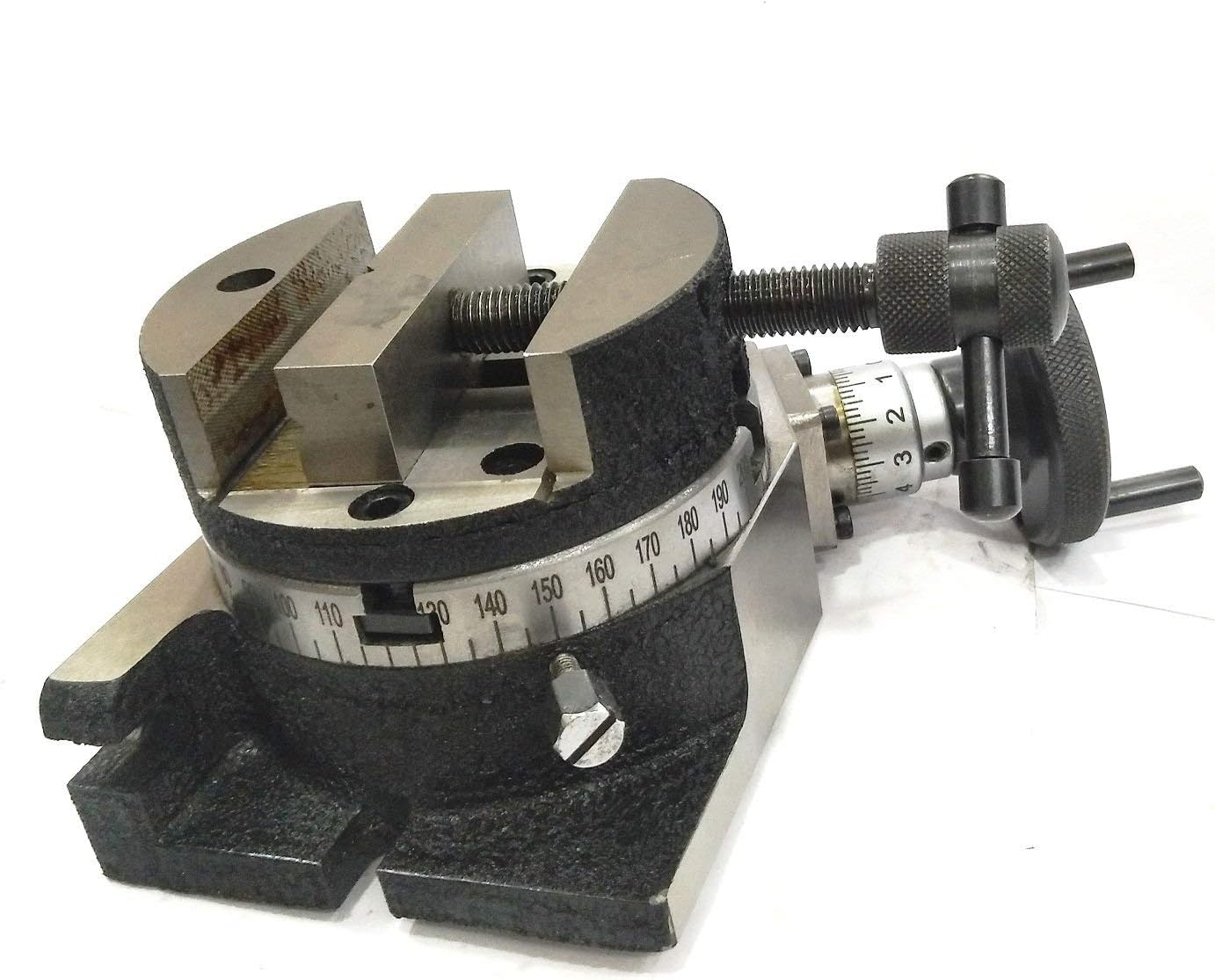 Amazon.com: Rotary Table 100MM/4" Mounted with 100mm Round Rotary Vice