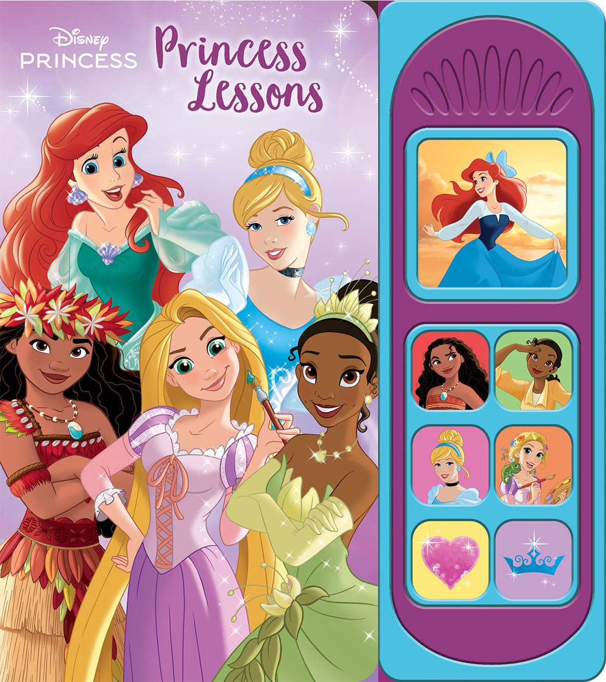 Disney Princess - Princess Lessons Little Sound Book - PI Kids : PI ...