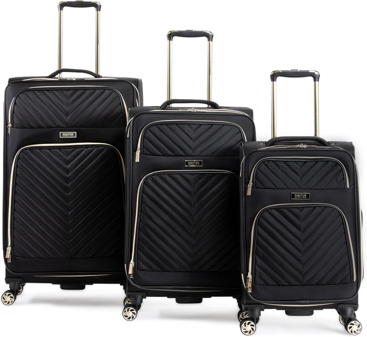 Amazon.com | Kenneth Cole REACTION Chelsea Chevron Quilted Luggage ...