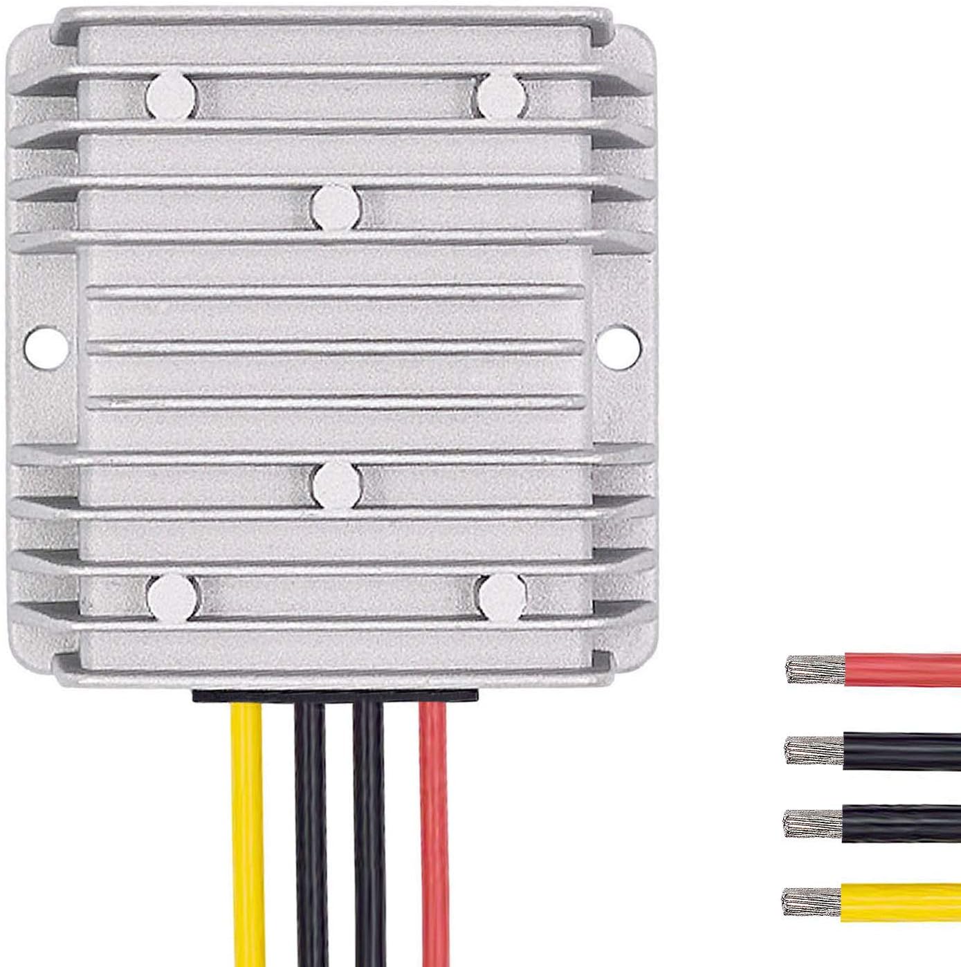 Valefod DC to DC High Efficiency Voltage Converter 36V / 48V to 12V 20A ...