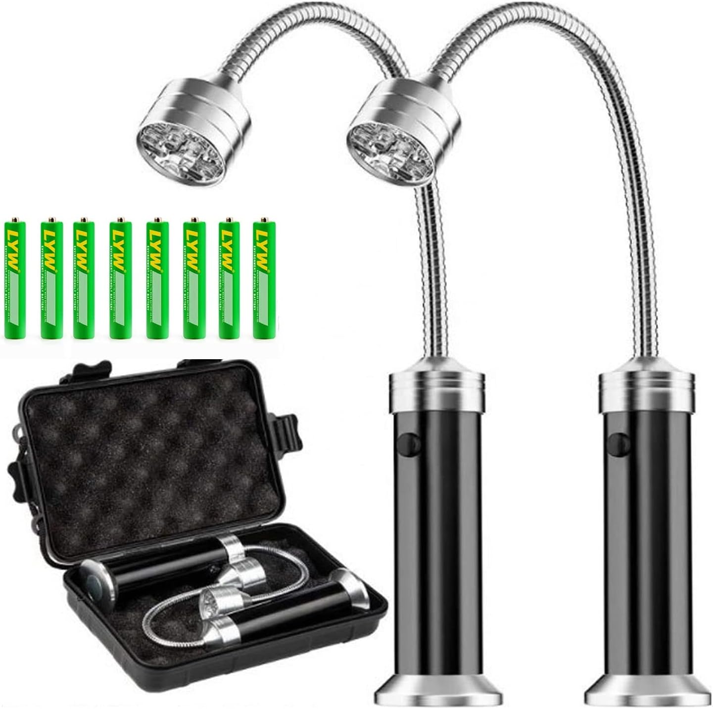 Navaris BBQ Grill Lights (Set of 2) - Barbecue Grill Light Set for ...