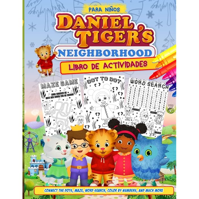 Buy Daniel Tiger's Neighborhood Libro De Actividades: Daniel Tiger ...