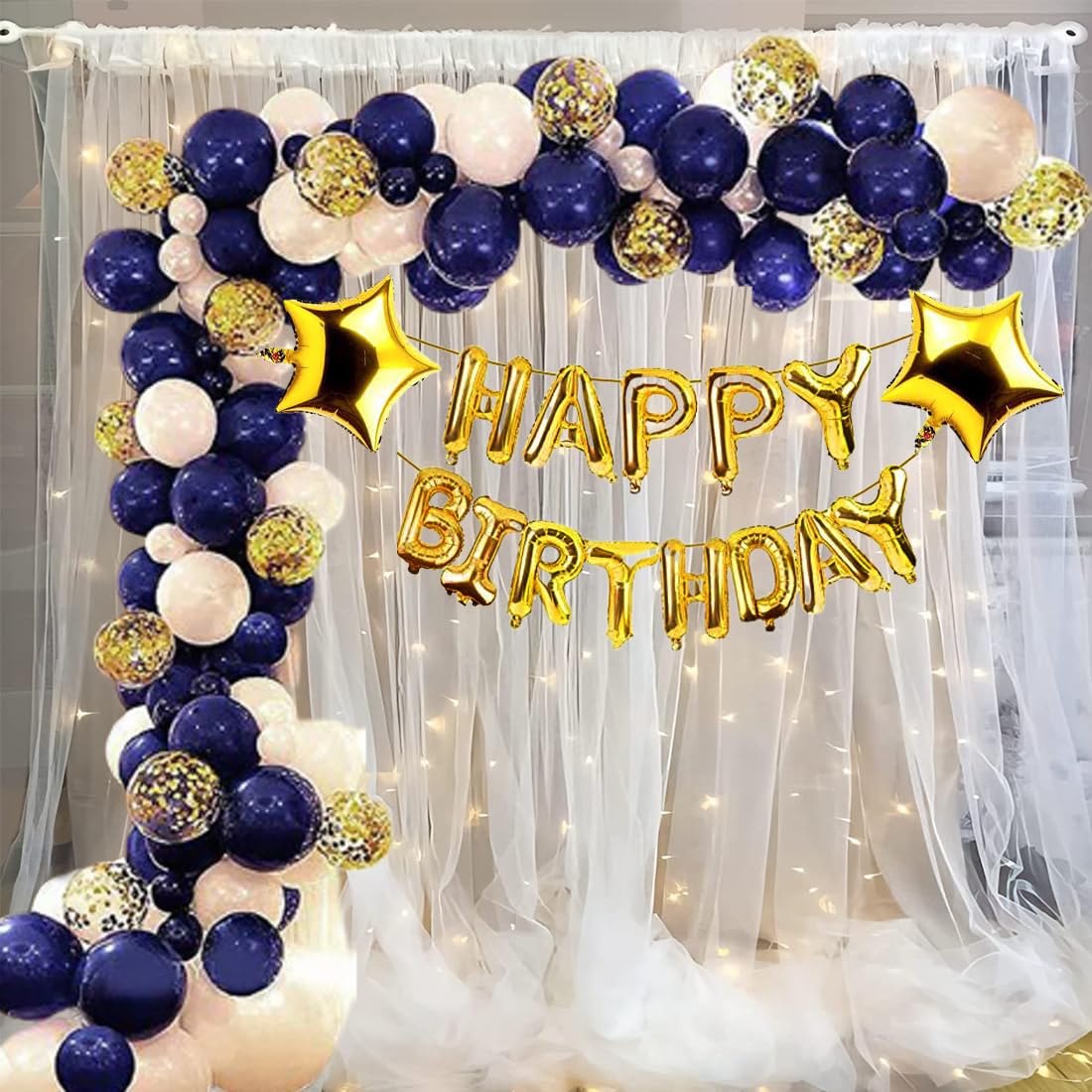 Buy Day Decor Birthday Decoration Ballon Combo Of 71 With Star Foil And buy-day-decor-birthday-decoration-ballon-combo-of-71-with-star-foil-and