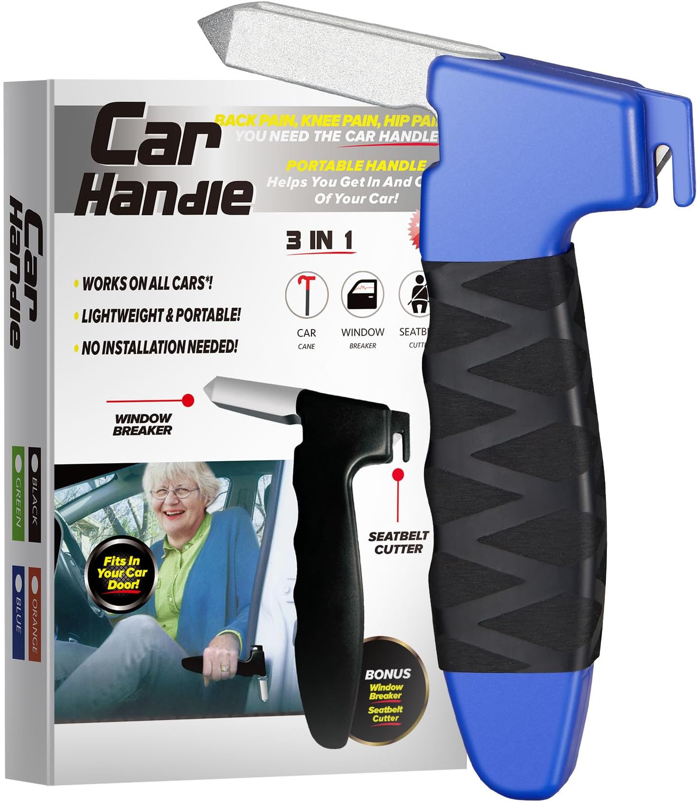Amazon.com: Realunisence Car Handle Assist for Elderly Car Door Handle ...