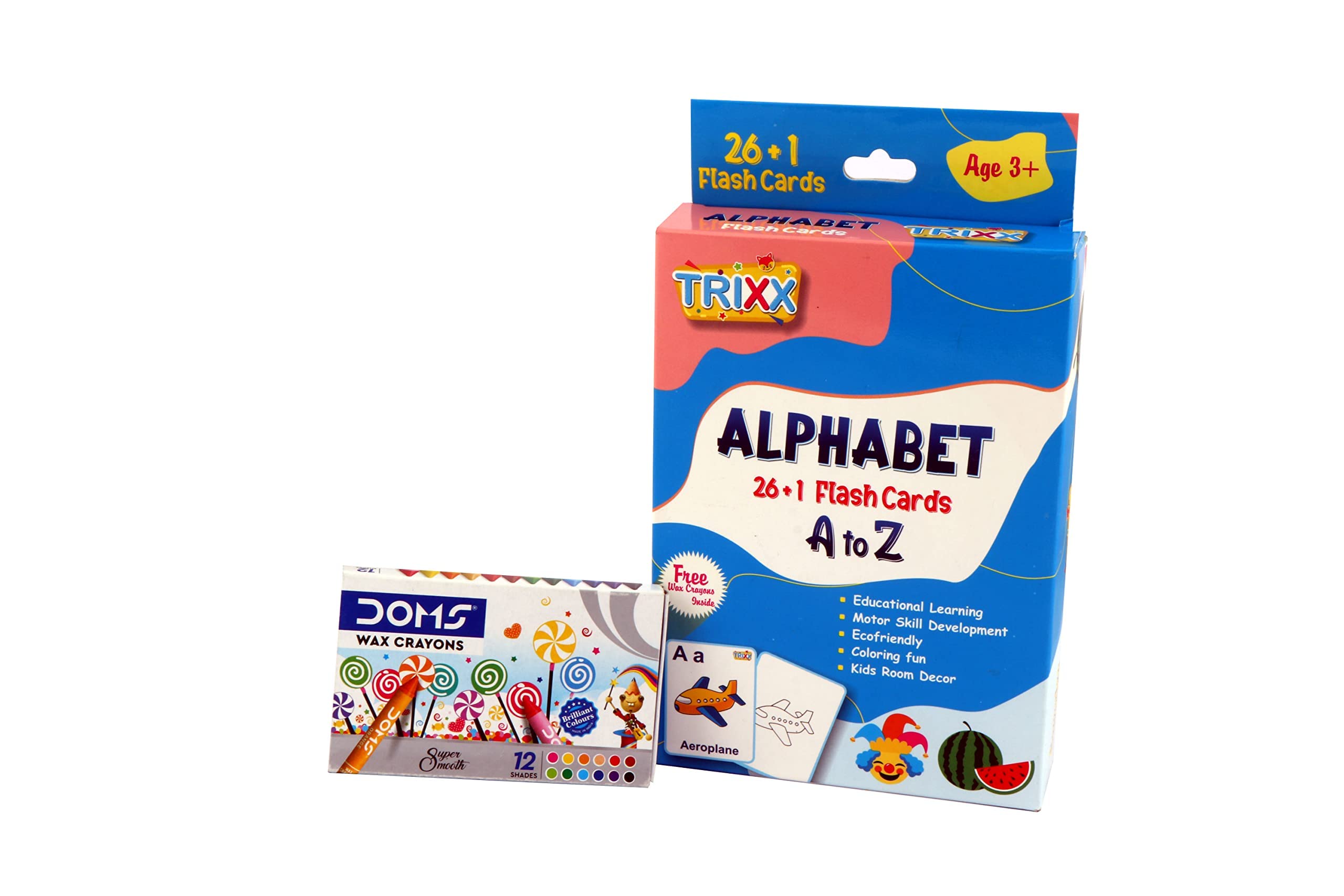 Buy Trixx English Alphabet Flash Cards | A to Z Alphabet Flash Cards ...